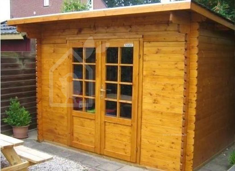 Gartenhaus aus Holz MALTA (34 mm), 3x3 m, 9 m²