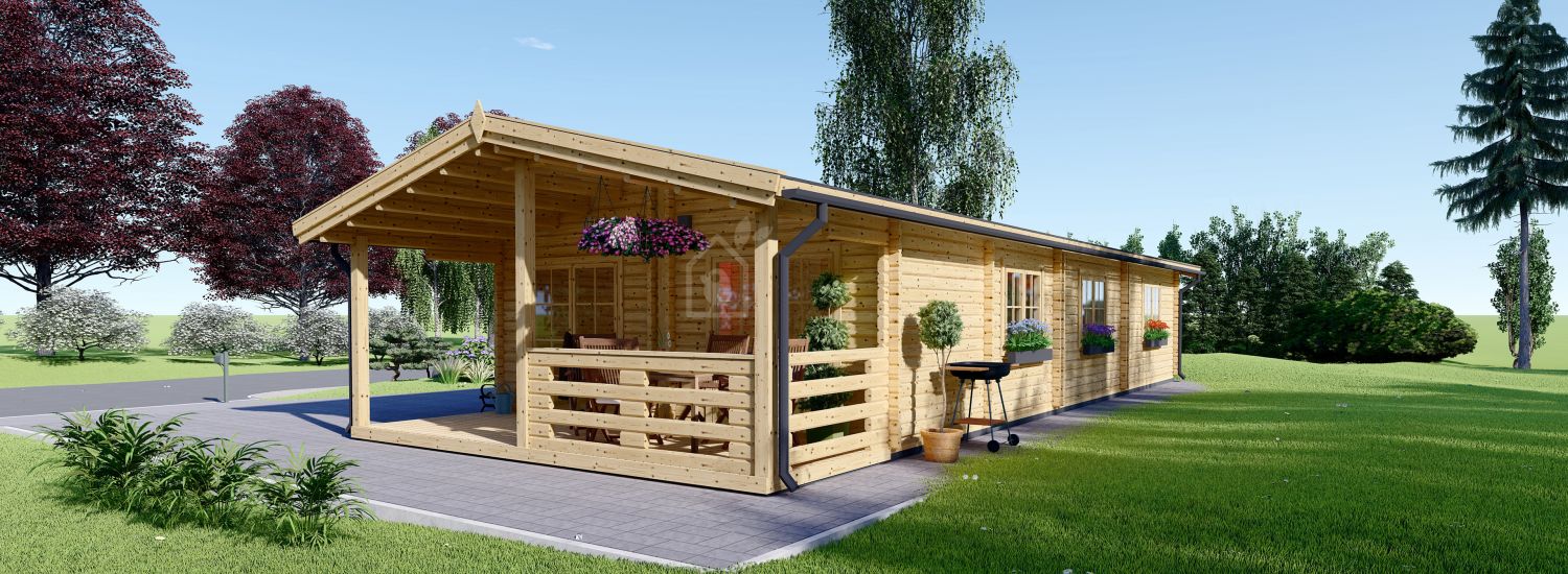 Isoliertes Mobilheim AVON 90 m²