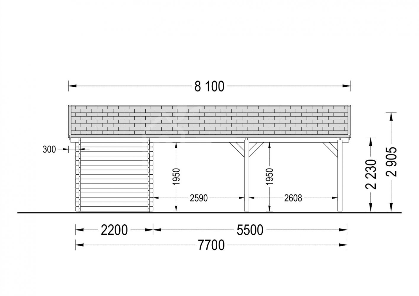 Carport Breite Fur 2 Autos